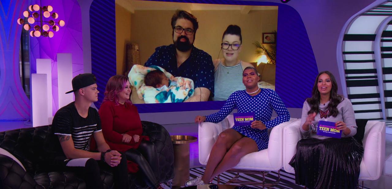 Amber Portwoods Newborn Son James Makes His Teen Mom Og Debut