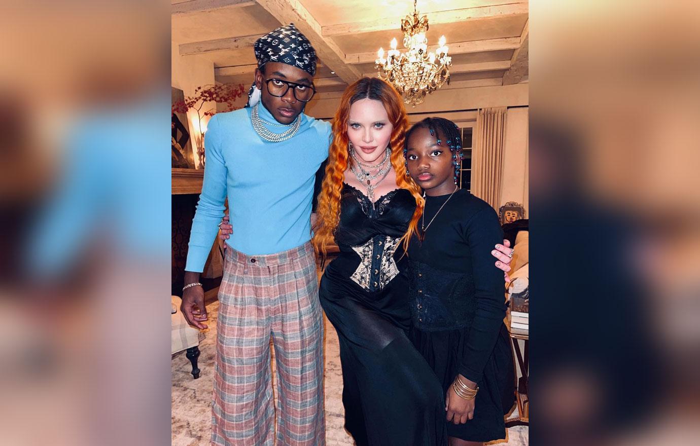 Madonna Shares Rare Moment With All Six Children On Thanksgiving