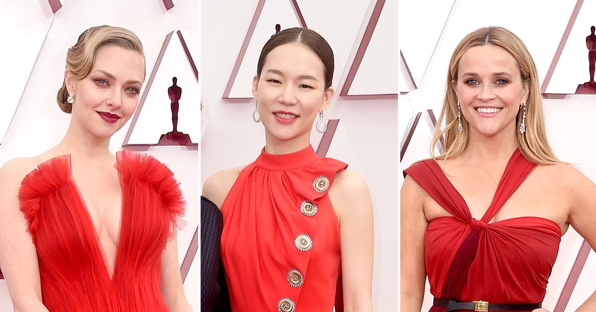 Stars Whose Fashions Matched The Red Carpet At The 2021 Oscars