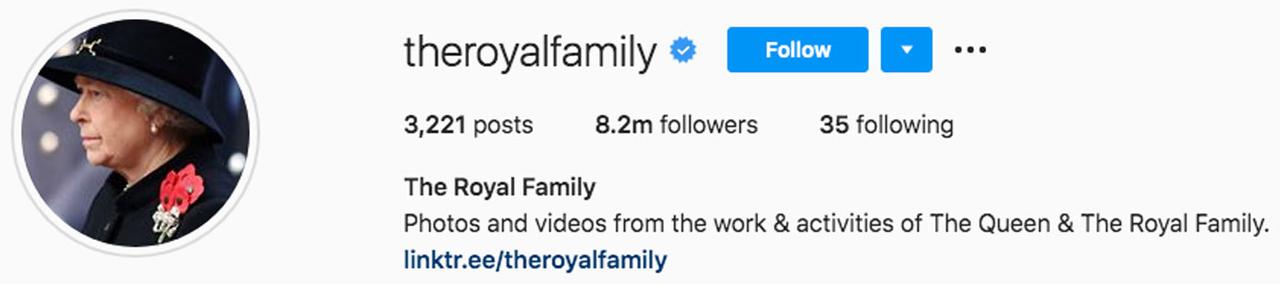 The Royal Family Change Instagram Photos For Remembrance Sunday
