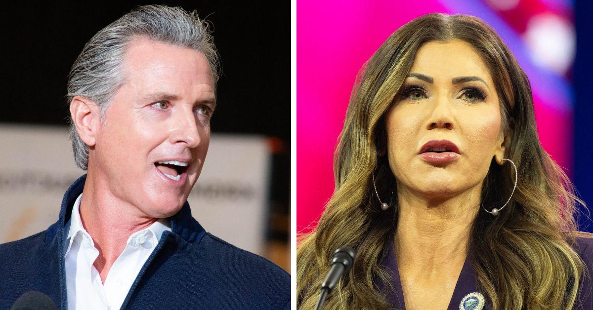 Kristi Noem Fires Back At Gavin Newsom Over Donald Trump Fraud Probe