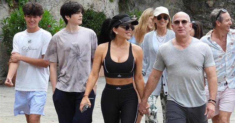 Lauren Sanchez's Sons Nikko & Evan Walked Her Down the Aisle