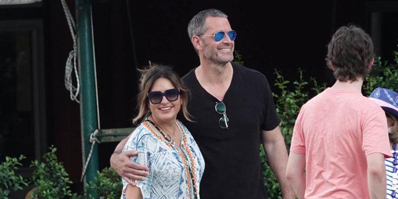 'Law & Order: SVU' Star Mariska Hargitay & Peter Hermann On Vacation In ...