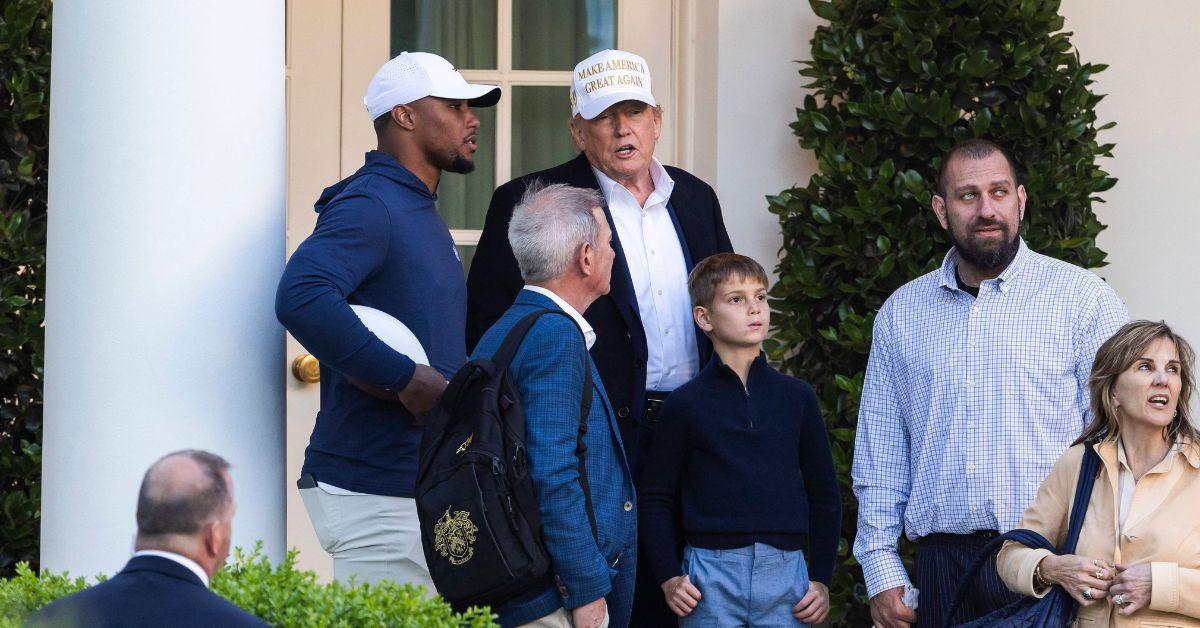Saquon Barkley Defends Golfing With Donald Trump After Upsetting Critics