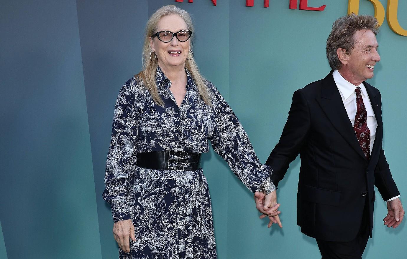 Meryl Streep & Martin Short Reignite Dating Rumors By Holding Hands