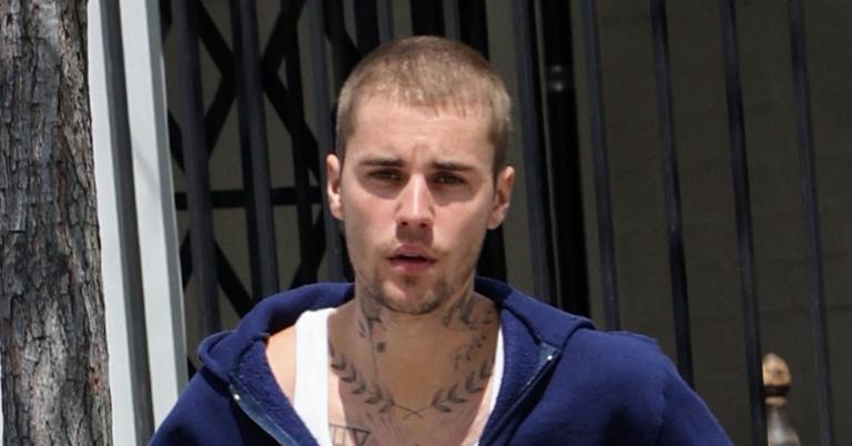 Justin Bieber Appears Tired While Out Solo In Los Angeles Photos