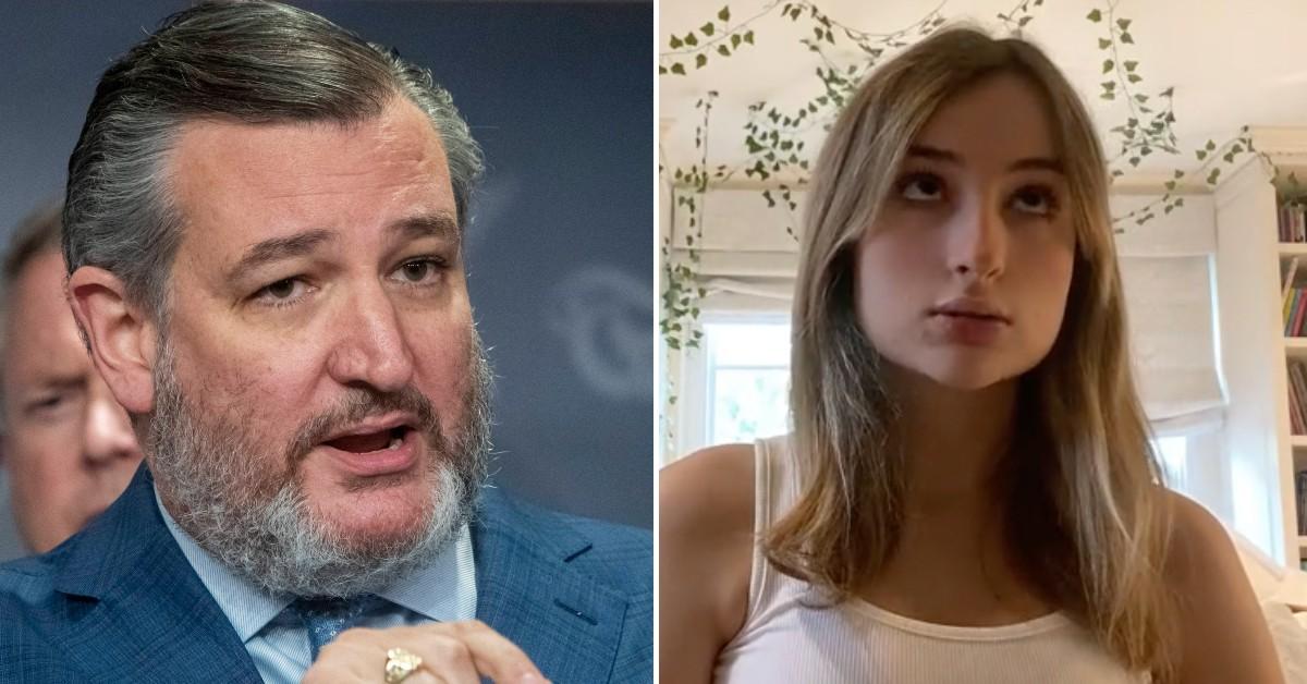 Ted Cruz's Daughter Winces When He Praises Donald Trump: Watch