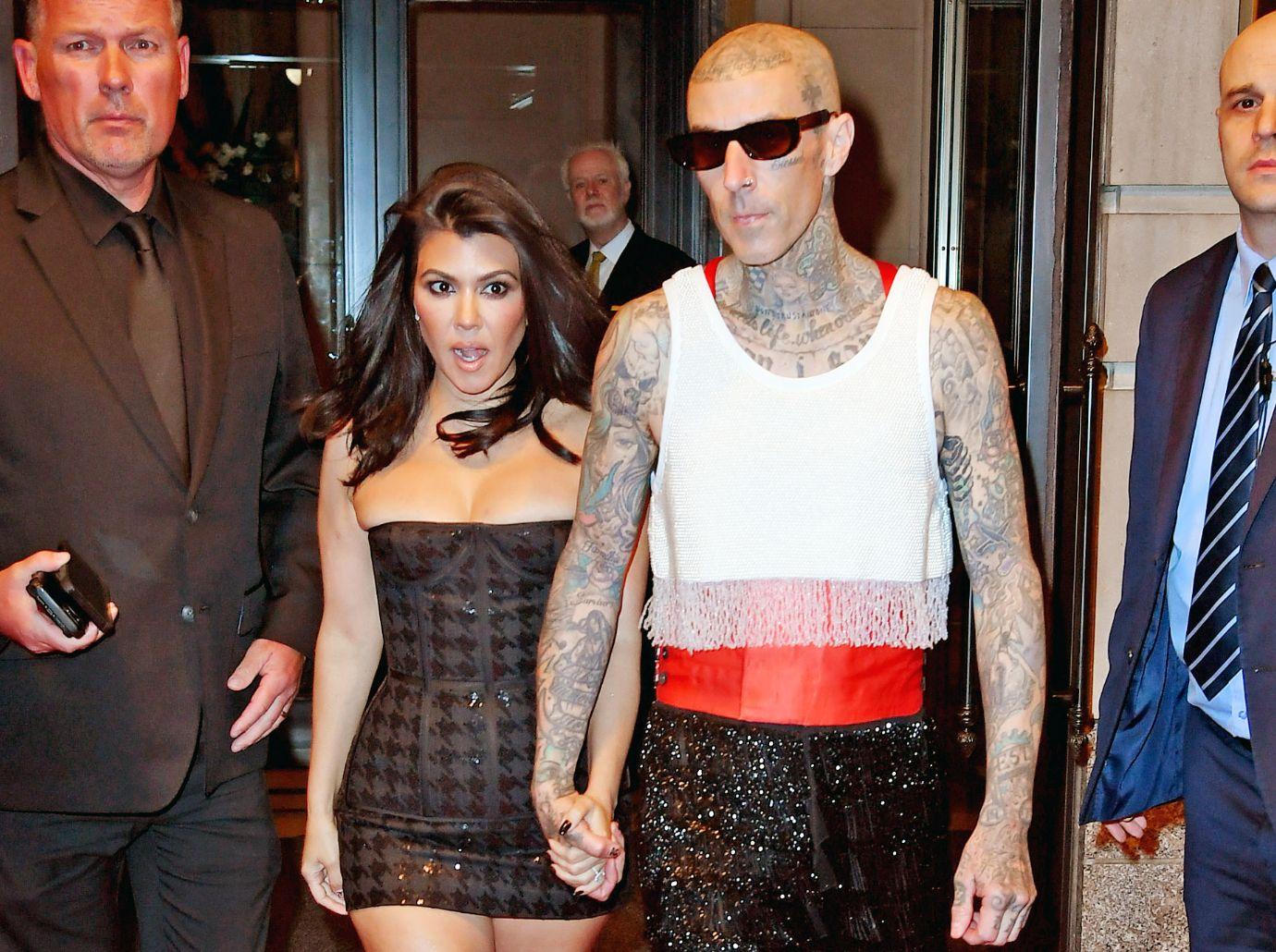 Travis Barker Showers Kourtney Kardashian With Love On Mother's Day