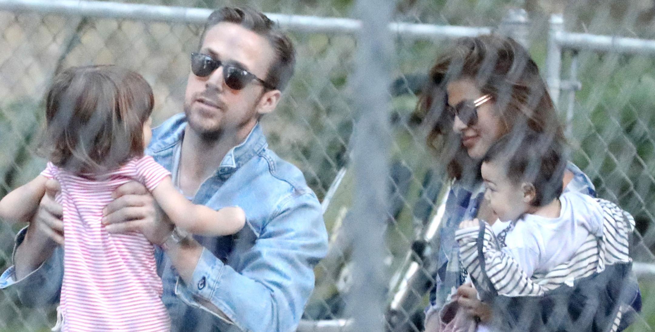 [PICS] Eva Mendes & Ryan Gosling’s Daughters Are The CUTEST Ever