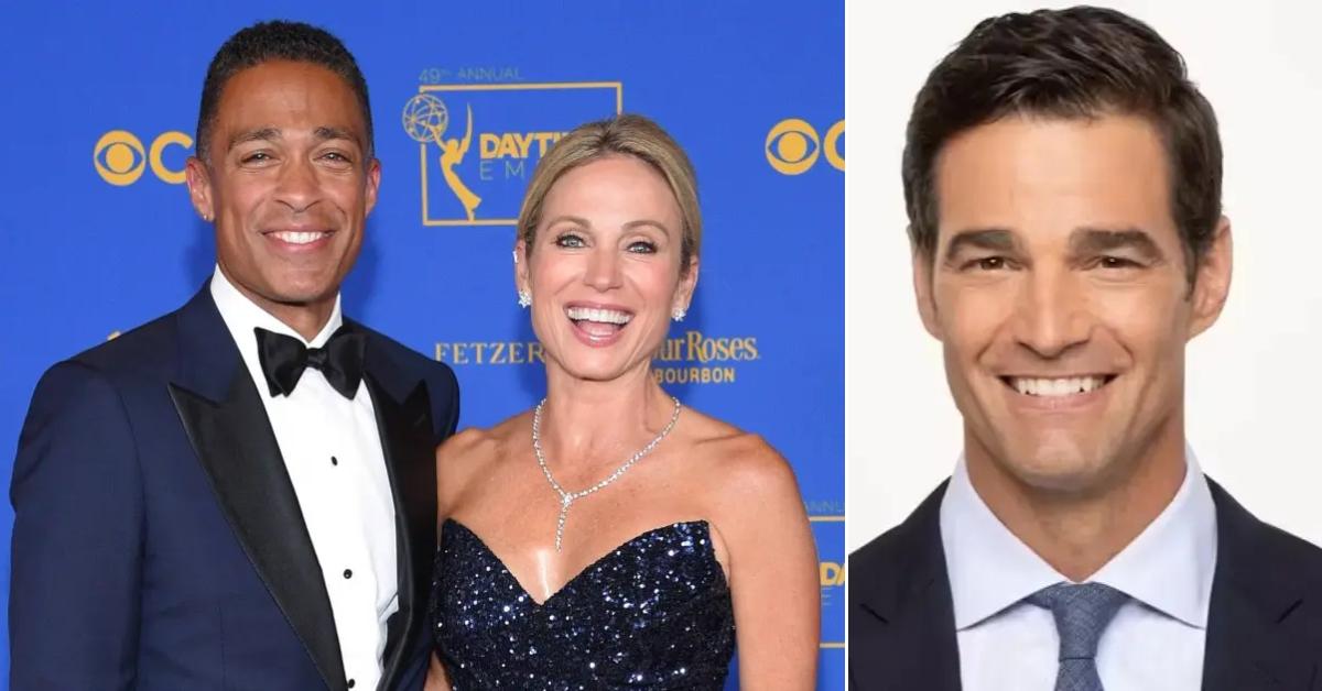 Amy Robach & T.J. Holmes React To Rob Marciano's ABC News Firing