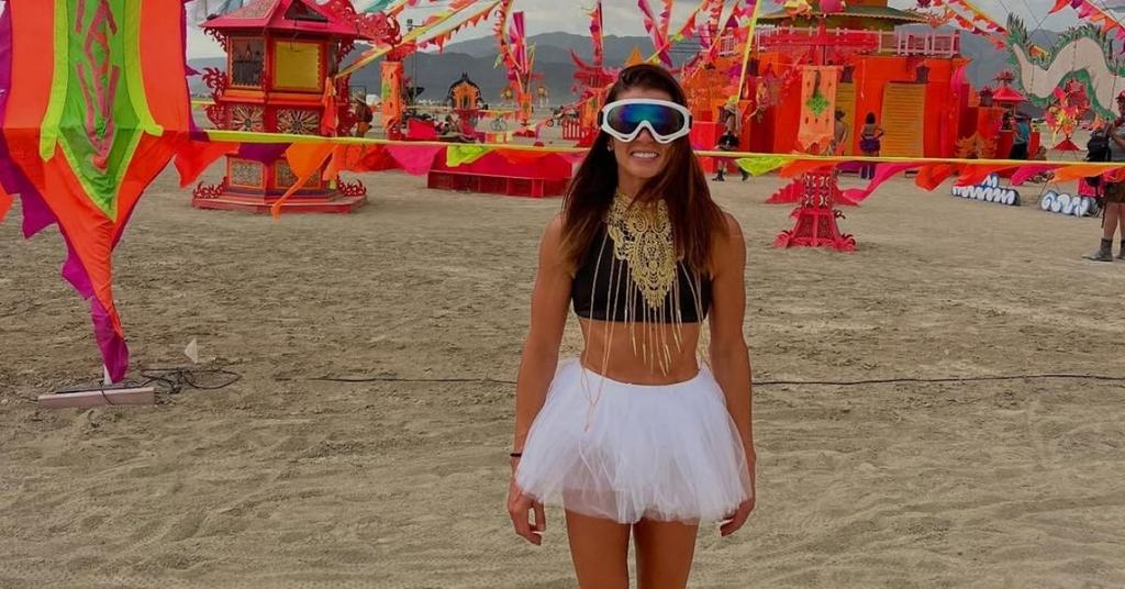 Danica Patrick Sizzles In Burning Man Festival Outfits: Photos