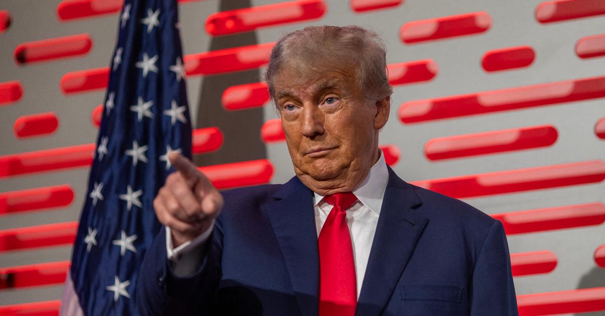 Donald Trump Called Out For Exposing His 'Turkey Neck' In Miami