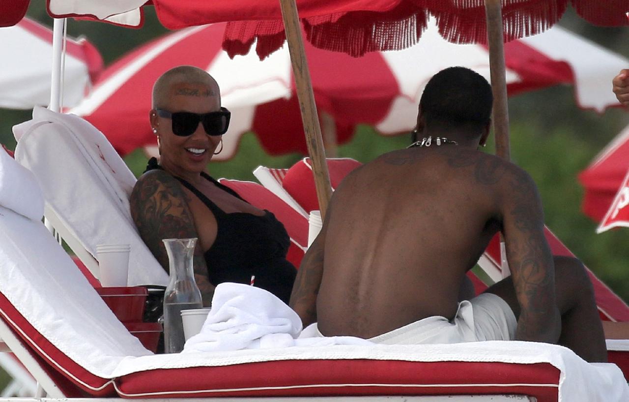 Amber Rose Seen With Iman Shumpert Following Political Backlash: Photos
