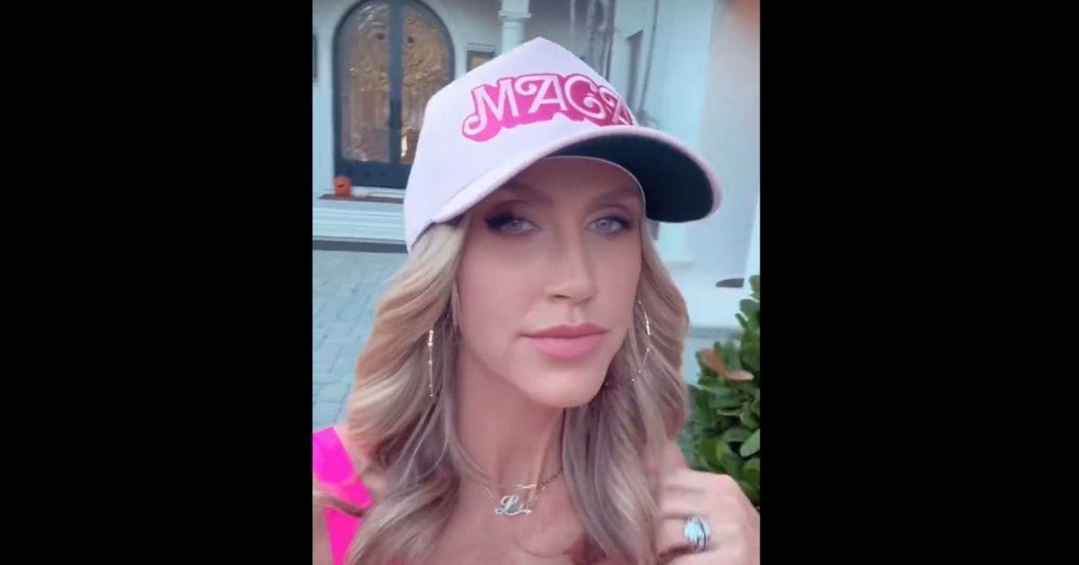 Lara Trump Dressed Up As 'MAGA Barbie' For Halloween