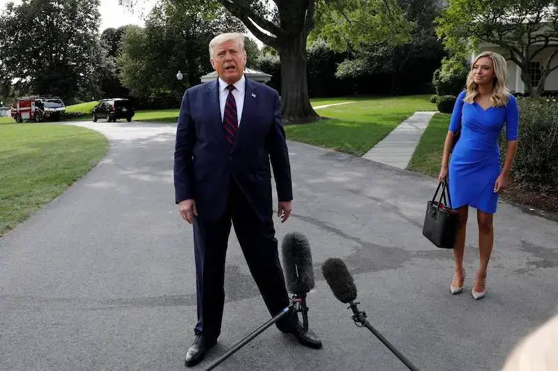 Donald Trump Claims He Doesn't Need 'Any Advice' From Kayleigh McEnany