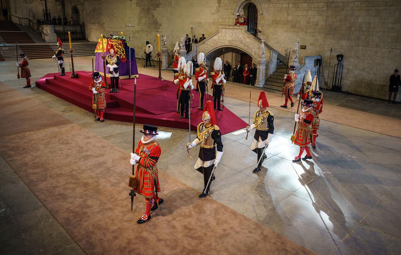 Royal Guard Falls Flat On His Face During Queen Elizabeth Ceremony
