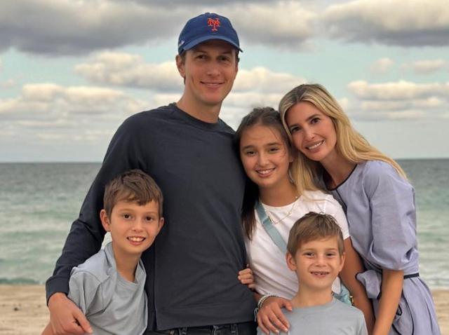 Ivanka Trump Takes Son Joseph, 9, To NBA Game In Miami: Photos