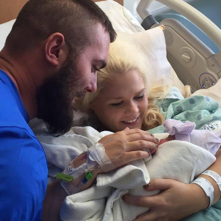 She’s Here! Corey And Miranda Simms Welcome Daughter Remington Monroe ...