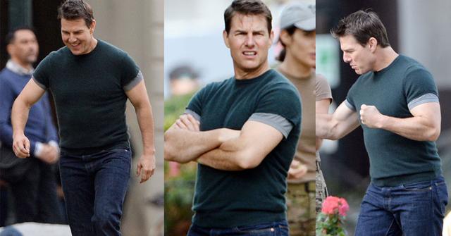 Looking Buff! Tom Cruise Flexes Muscles Amid Hunt For New Wife