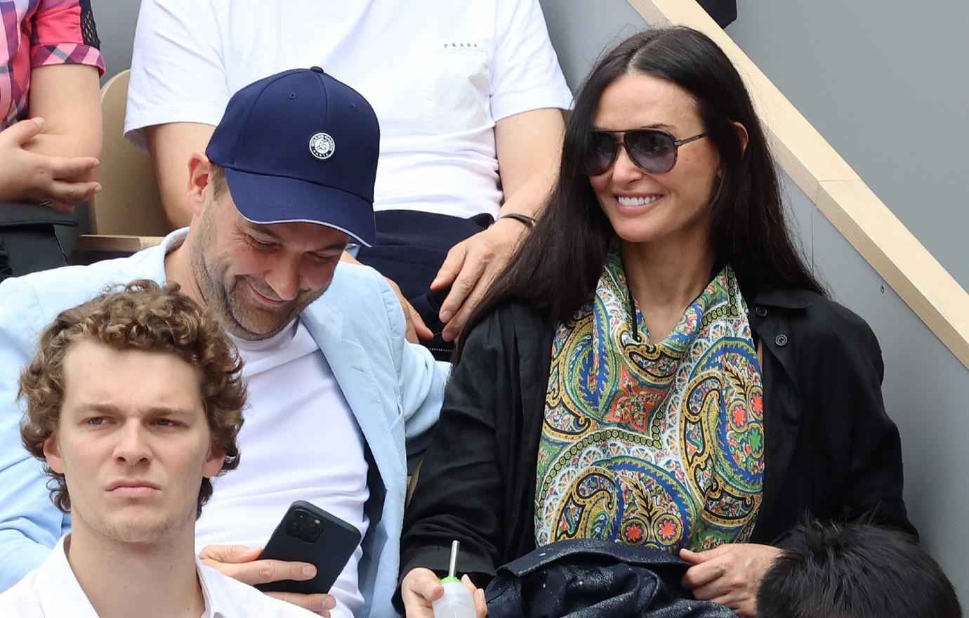 Demi Moore Flaunts PDA With Boyfriend Daniel Humm: Photos