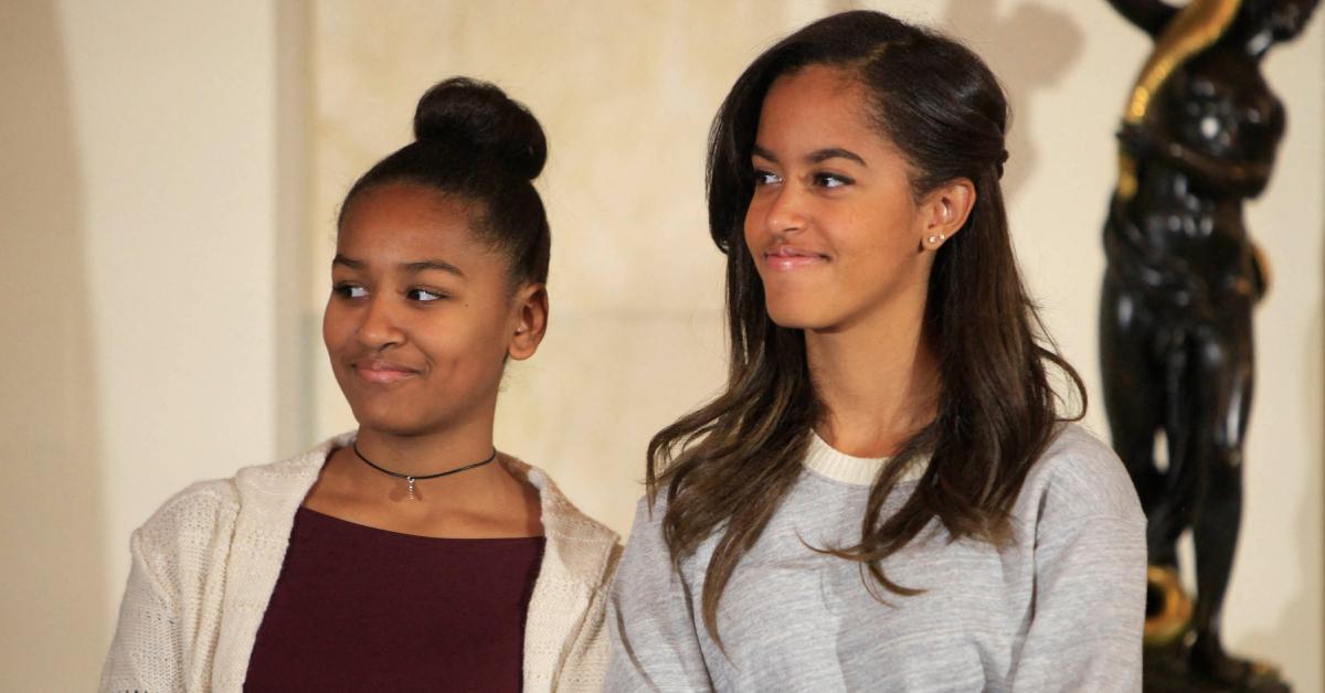 Malia & Sasha Obama Hang With Emma Stone At 'SNL' After-Party