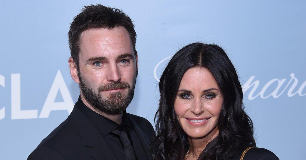 Courteney Cox Flaunts Fab Figure In Skimpy Two Piece On Johnny Vacation