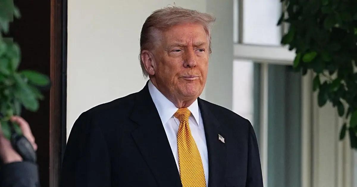 Donald Trump Answers Question Seconds After Rejecting Inquiry
