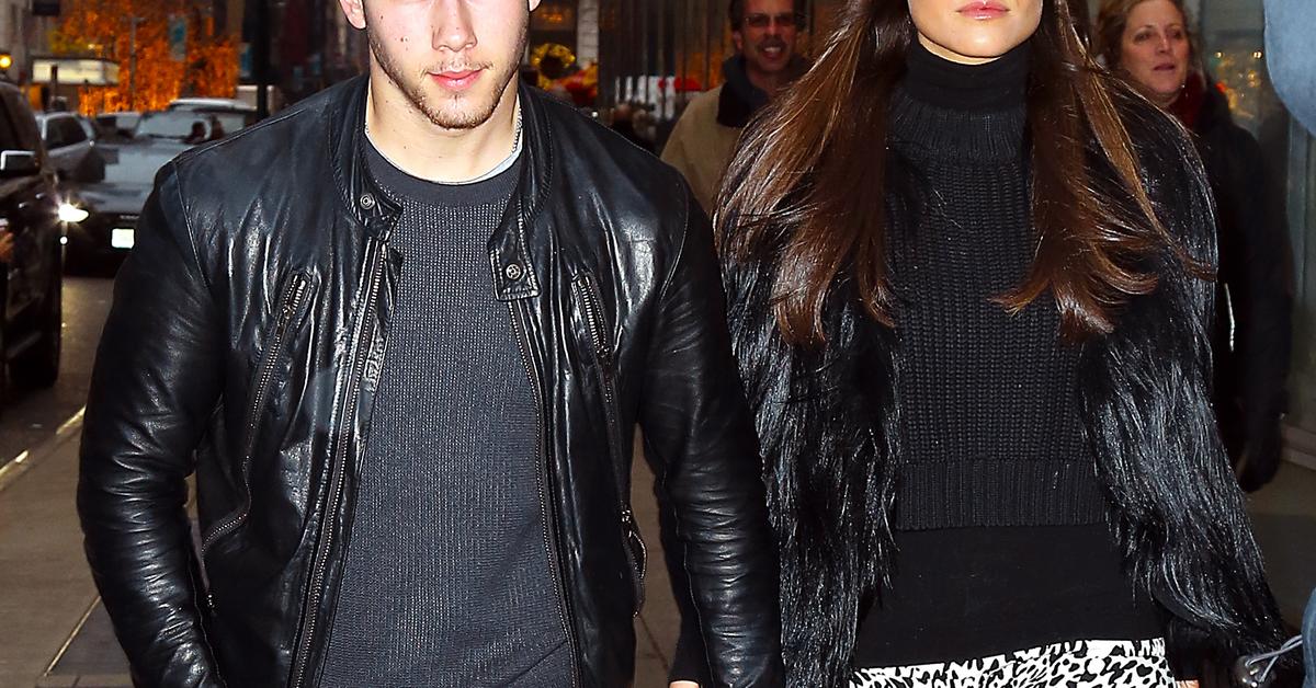 Nick Jonas Holds Hands With Girlfriend Olivia Culpo As They Stroll ...
