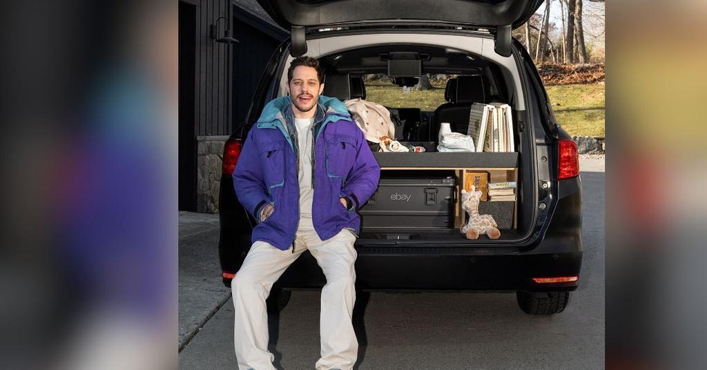 Pete Davidson Builds The Ultimate Dad Van With eBay