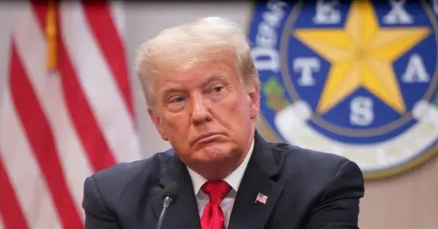 Donald Trump Slaps His Leg Right Leg Before Boarding Plane