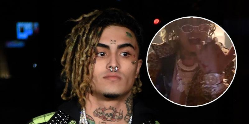 Lil Pump Gets Bit By A Snake While Filming His Music Video
