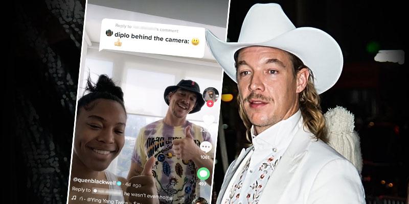 19-Year-Old Quenlin Blackwell Defends Living With 41-Year-Old DJ Diplo