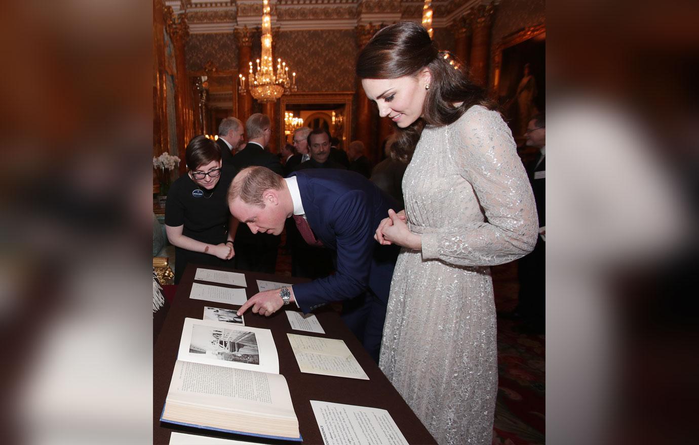 Kate Middleton Shows Off Tiny Waist At Buckingham Palace