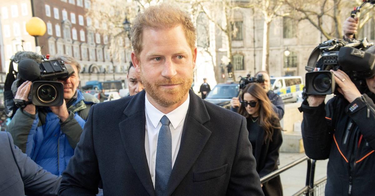 Prince Harry Arrives In London For Court Battle: Photos