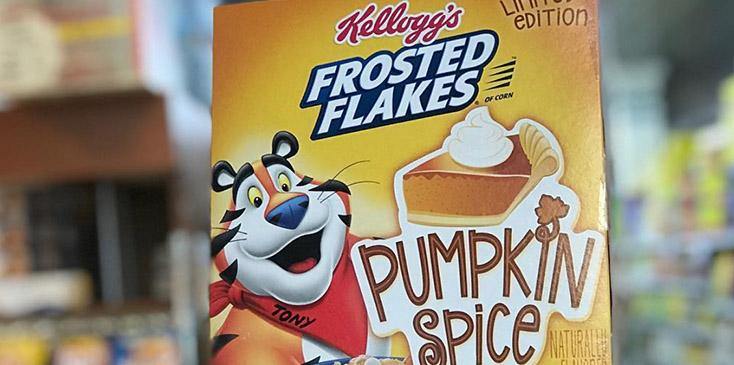 Pumpkin Spice Frosted Flakes Coming In The Fall