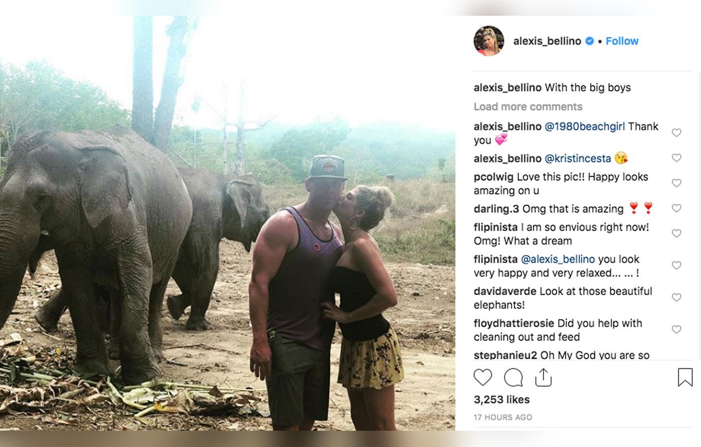 'RHOC': Alexis Bellino and Andy Bohn Pack on the PDA in Thailand