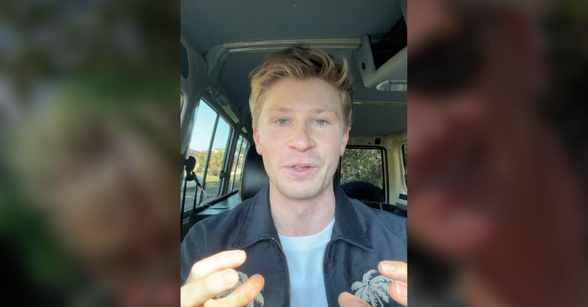 Robert Irwin Confesses To Dining & Dashing At Australian Restaurant