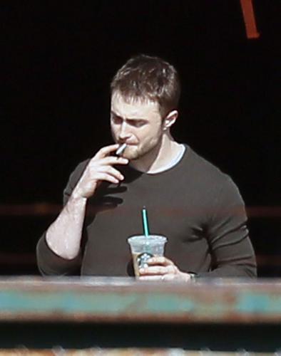 Daniel Radcliffe’s Bad Habit EXPOSED While Filming In Georgia