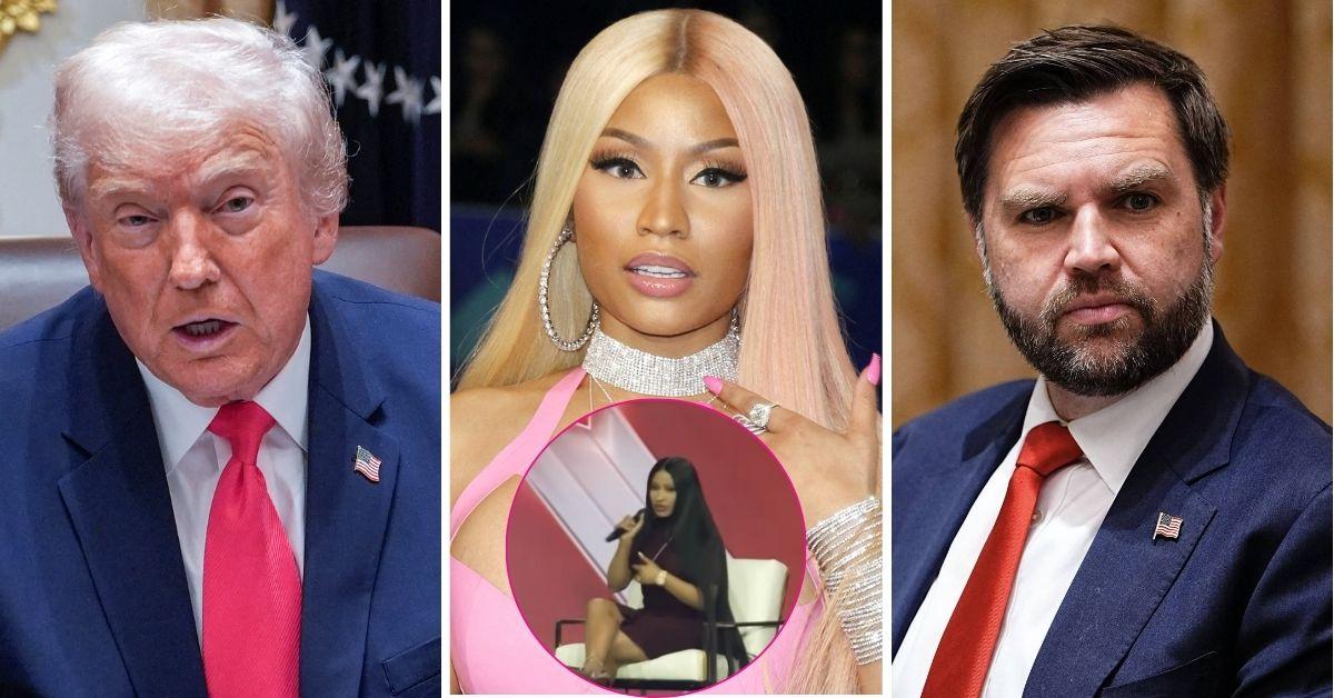 Nicki Minaj Praises 'Dashing' Donald Trump & 'Assassin' J.D. Vance