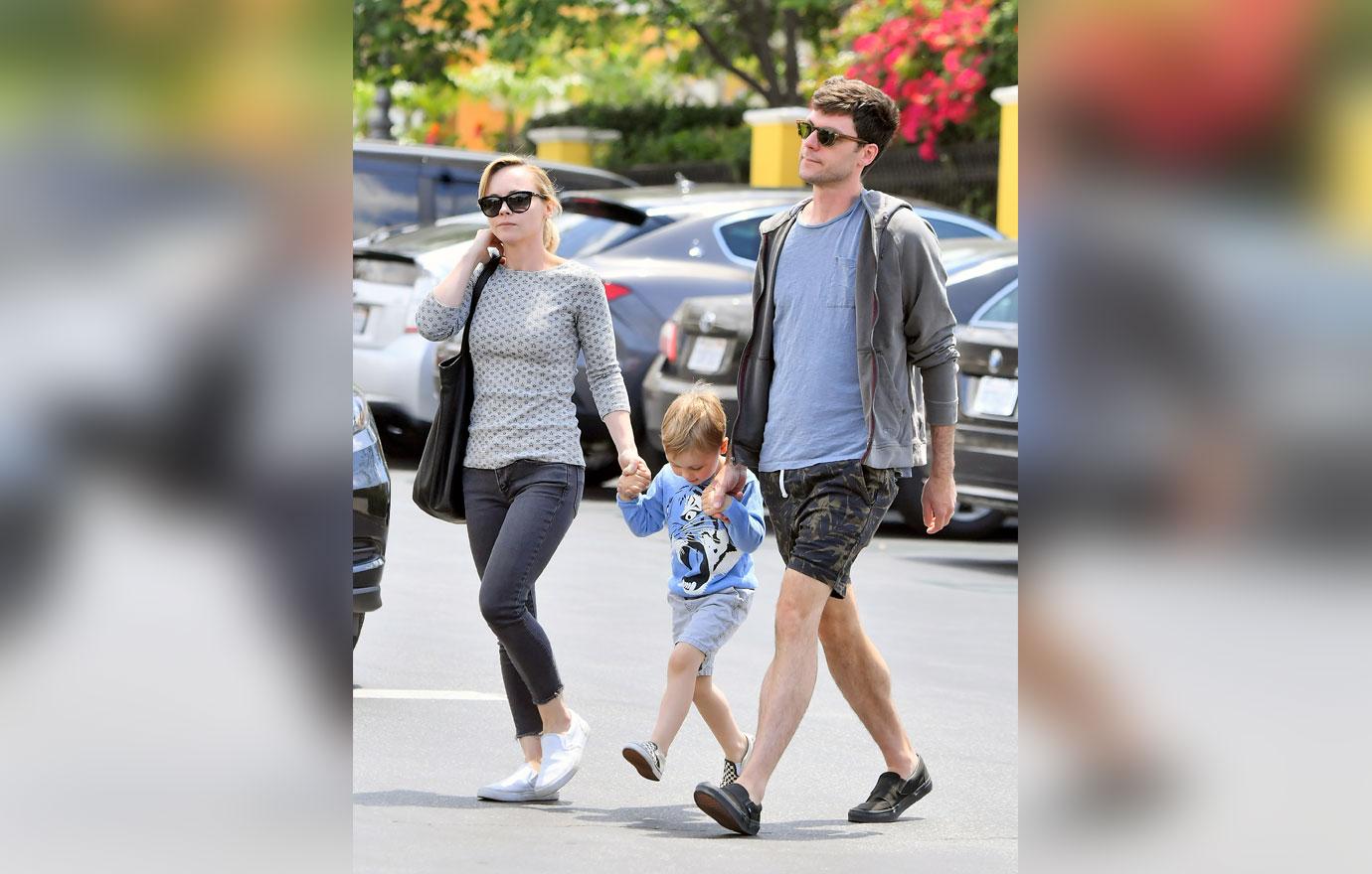 Christina Ricci Enjoys A Family Day Out With Her Hubby And Son