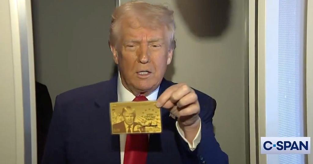Donald Trump Slammed After Hawking $5 Million Trump 'Gold Card'