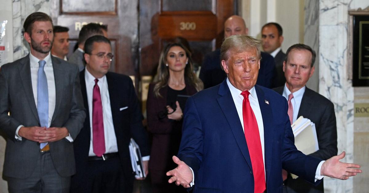 Eric Trump Mocked For Saying Donald Has Amazing 'Stamina' During Trial
