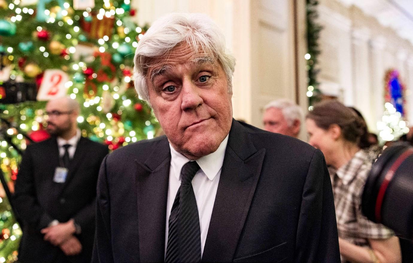 Jay Leno Says He's 'All Right' After Breaking His Wrist In Nasty Fall