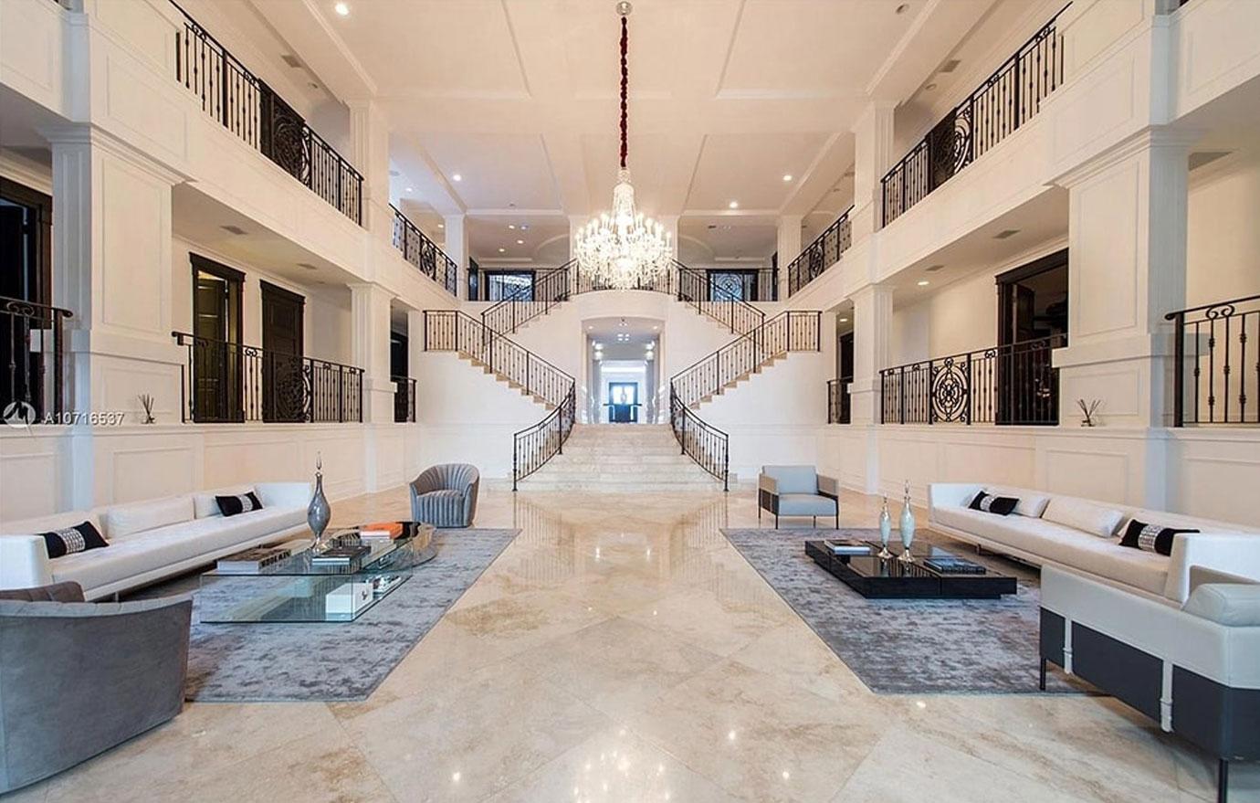 Inside Birdman's 20,000 Square Foot Miami Beach Mega Mansion: Photos