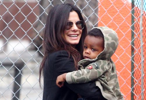 See How Motherhood Has Changed Sandra Bullock's Life