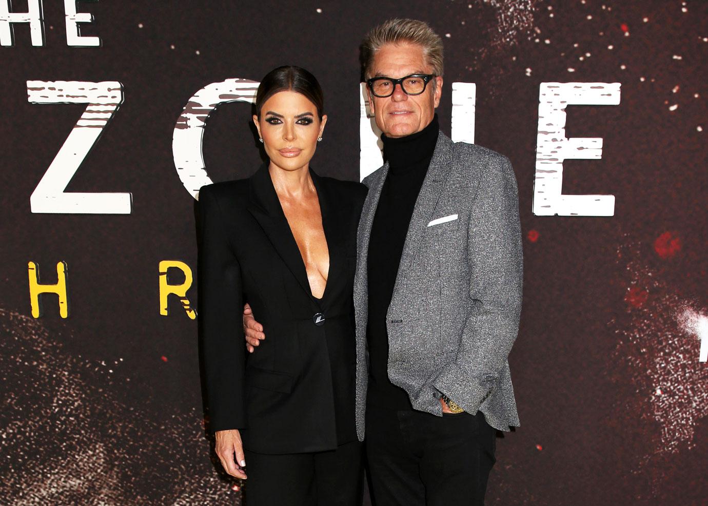 Lisa Rinna Attends Premiere After Mom Lois' Death With Harry, Amelia