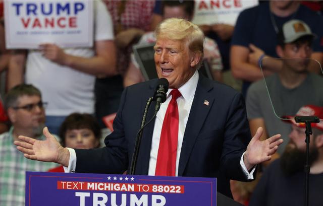 Donald Trump Accused Of Farting On Stage During Detroit Speech