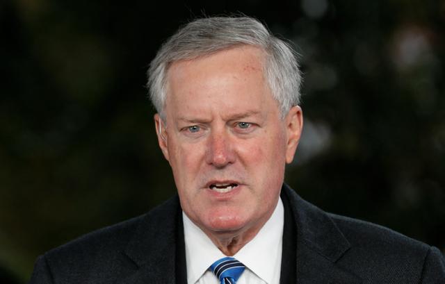 Mark Meadows Drank Alcohol For The First Time At The White House