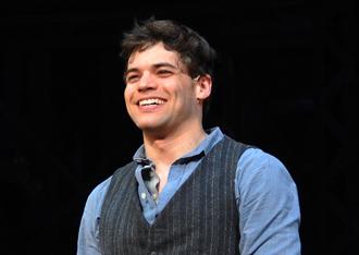 Jeremy Jordan Talks 'Newsies' Opening On Broadway!