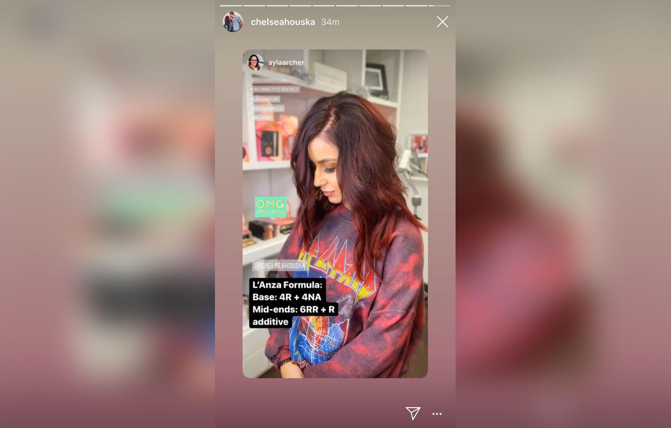 Chelsea Houska FINALLY Shares How To Get Her Famous Red Hair!